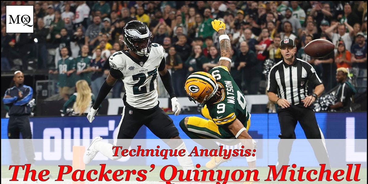 Technique Analysis: Eagles CB Quinyon Mitchell