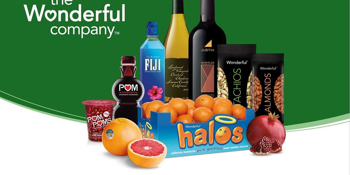 How “Wonderful” Is POM, Fiji Water, and The Wonderful Company