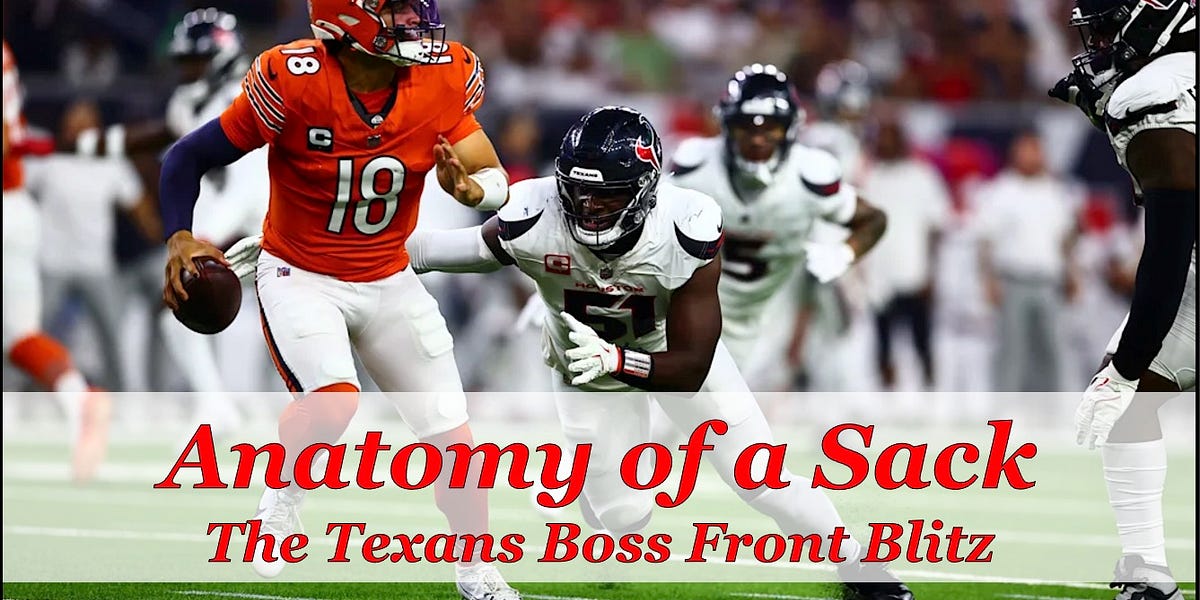 Anatomy of a Sack: The Houston Texans Boss Front Blitz
