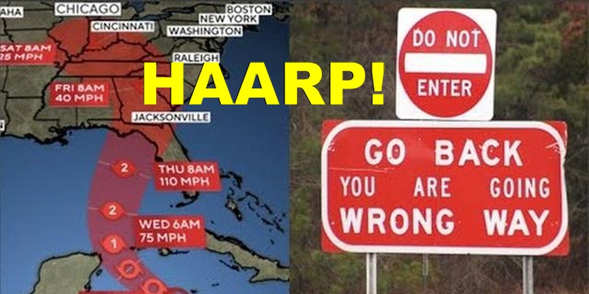 Call: WARNING It's Man-Made HAARP Hurricane 'Helene' Season Right now!