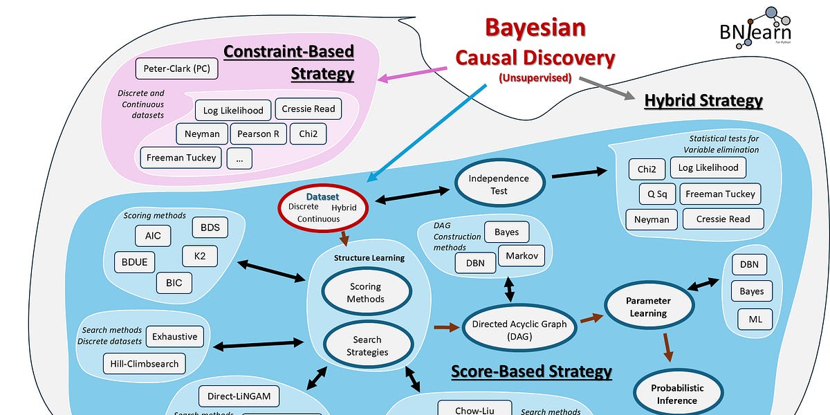 The Complete Starters Guide For Causal Discovery using Bayesian Modeling.