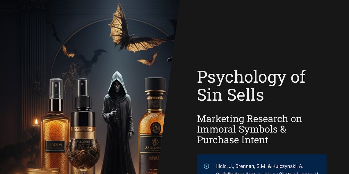 The Psychology of Sin Sells: Research Shows Immoral Symbols Drive ...