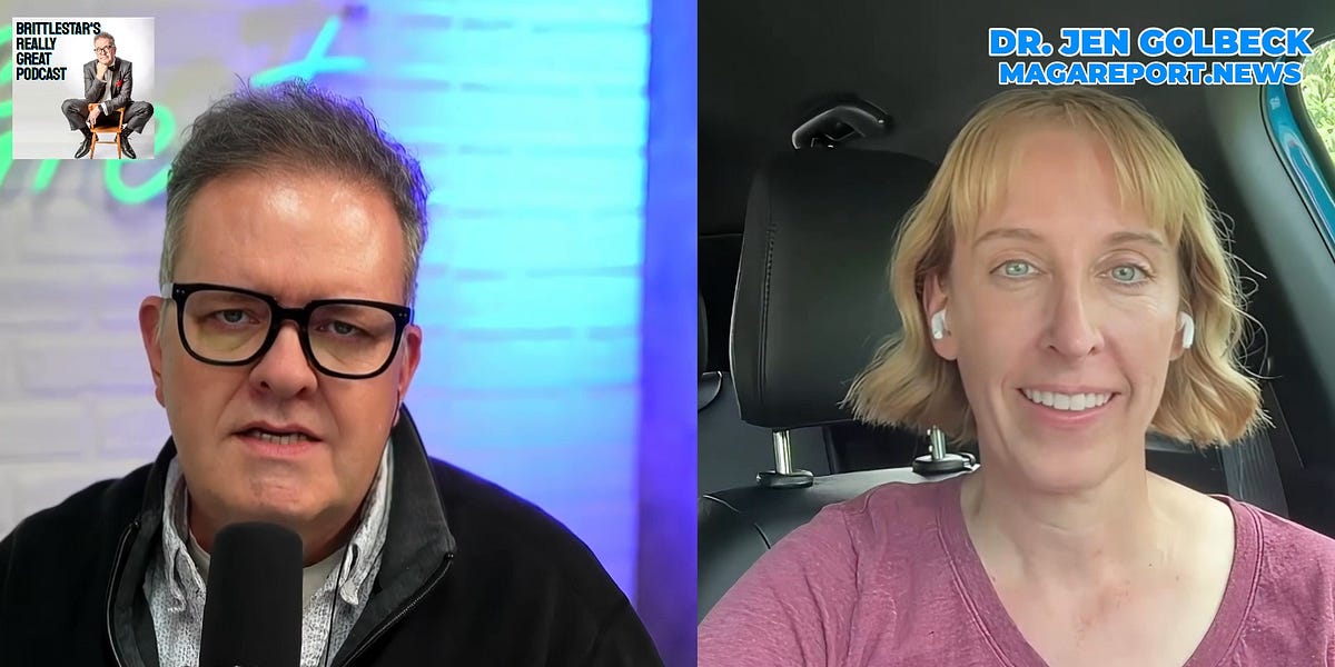 DR. JEN GOLBECK ON TRUMP - BRITTLESTAR