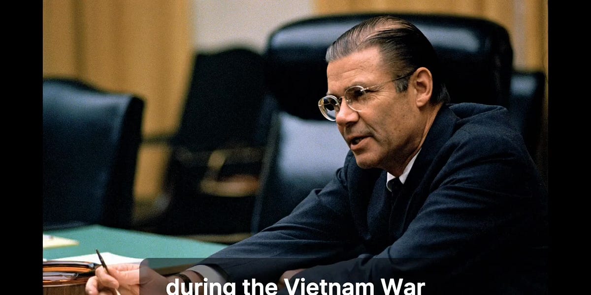 McNamara's Vietnam War: The Tragedy of Intelligence