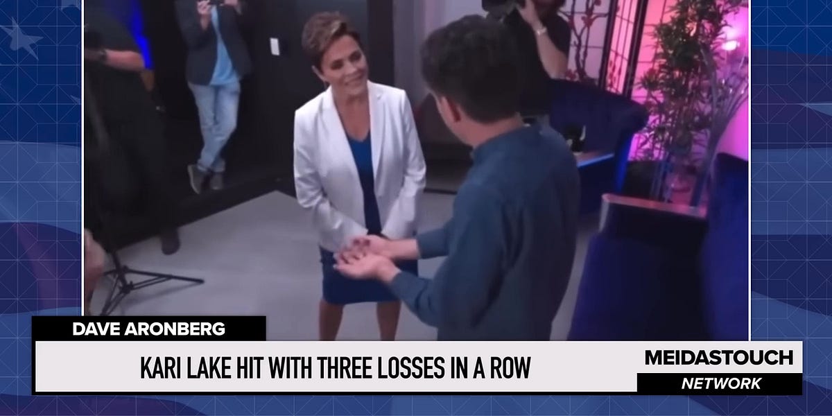Kari Lake Can't Stop Losing