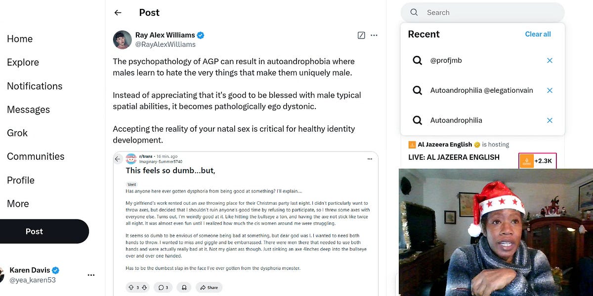 RAY ALEX WILLIAMS WANTS US TO 'UNDERSTAND' AGPs