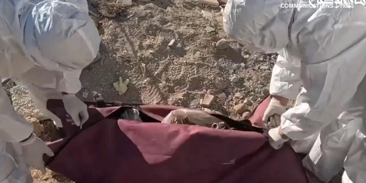 WATCH: A Look Inside Assad’s Mass Grave Sites