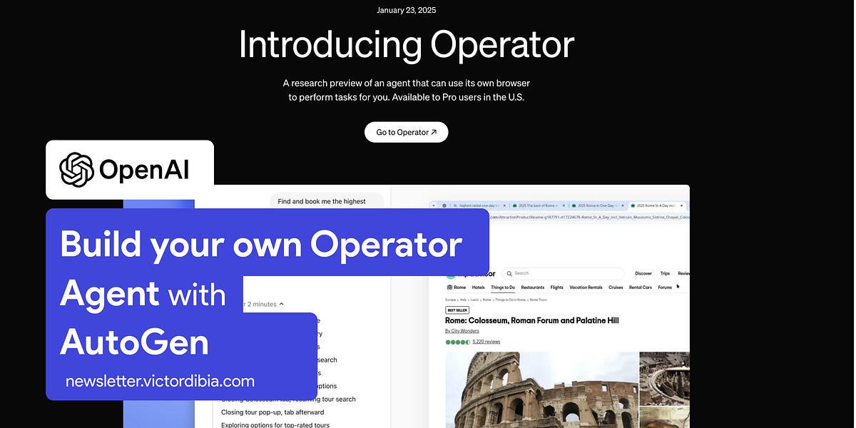 How to Build Your own OpenAI Operator Multi-Agent System with AutoGen