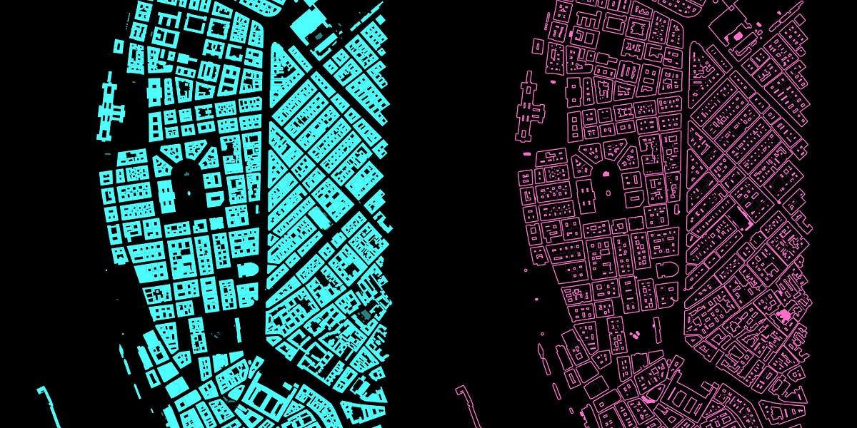 Overture vs OSM - Building Footprints - by Milan Janosov