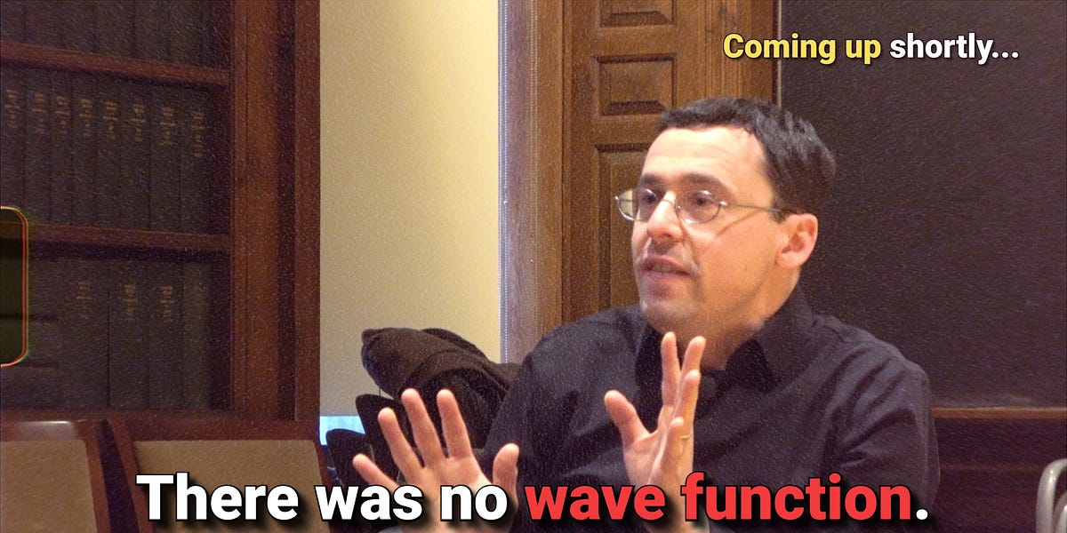 The Harvard Physicist Who Erased The Wave Function...