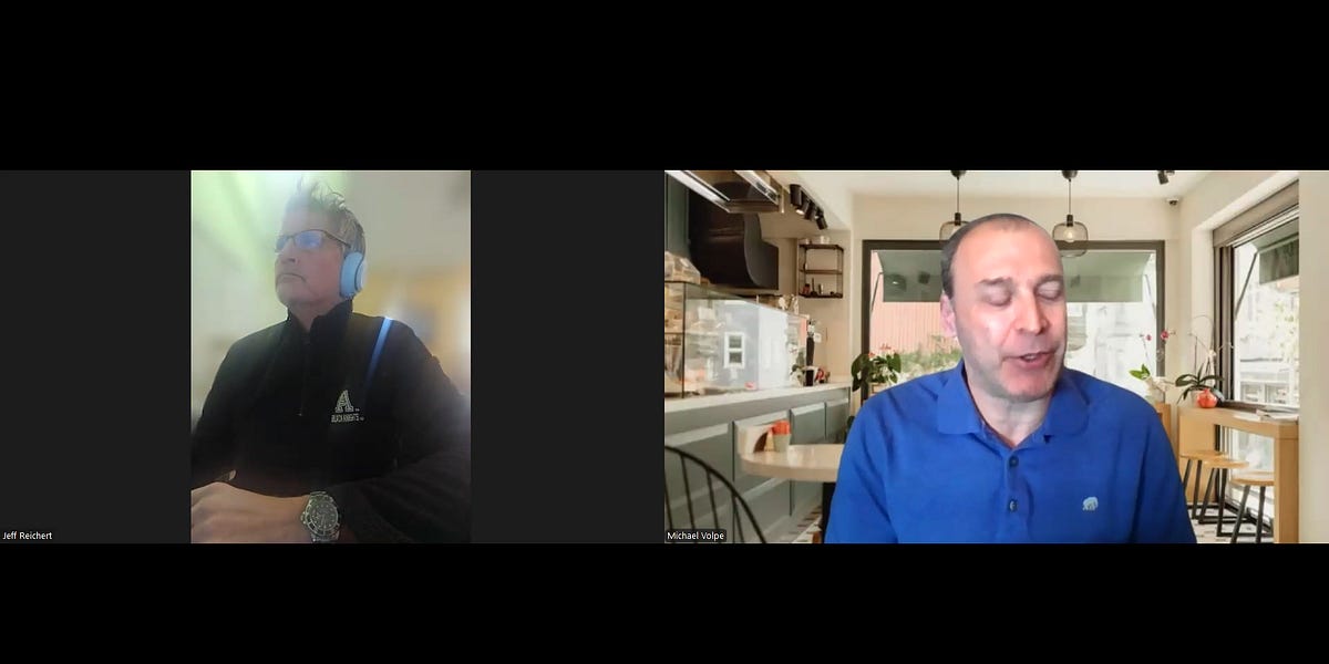 Michael Volpe Investigates follow up: an Interview with Jeff Reichert