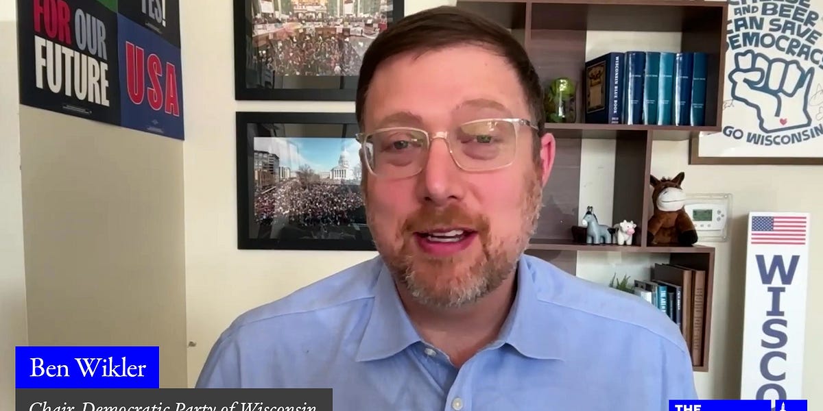 Ben Wikler and Jen Rubin in conversation