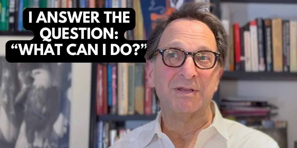 "What Can I Do?" - Andrew Weissmann