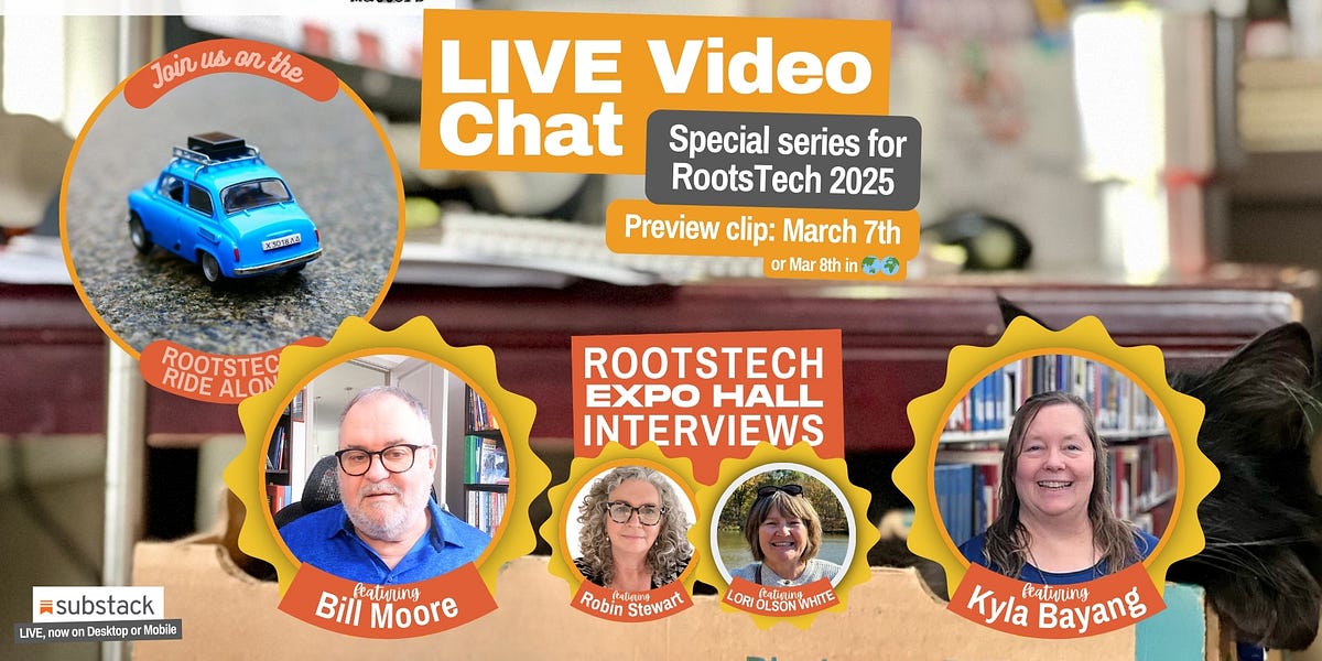 RootsTech Ride Along: Day 2 » Bill Moore | Kyla Bayang “Discoveries”