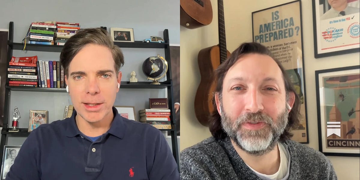 Tariffs, Taxes, and Texas: My Live 'DMZ' conversation with Bill Scher