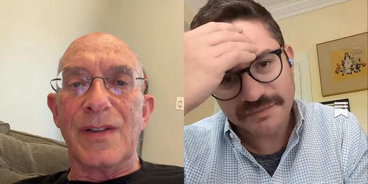 Live with Moses Sternstein (and looking ahead to next week, with a guest)