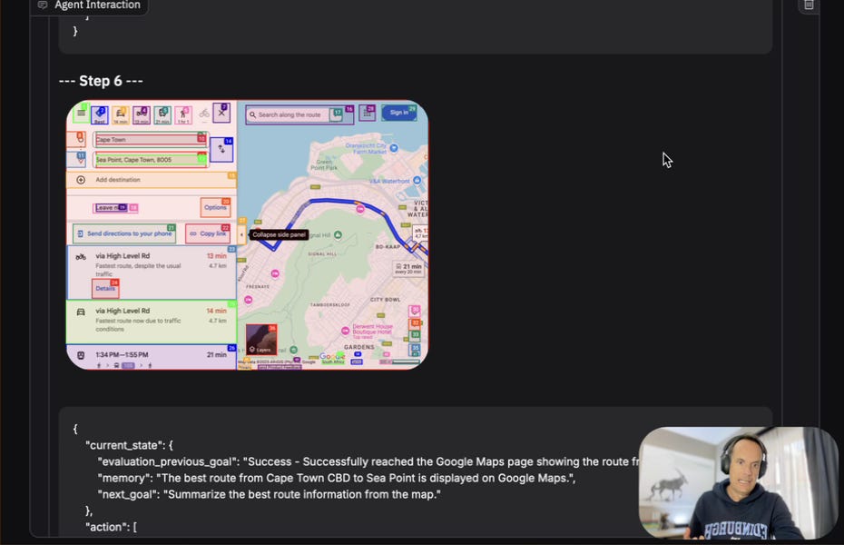 Open-Source, LangChain-powered Browser Use project