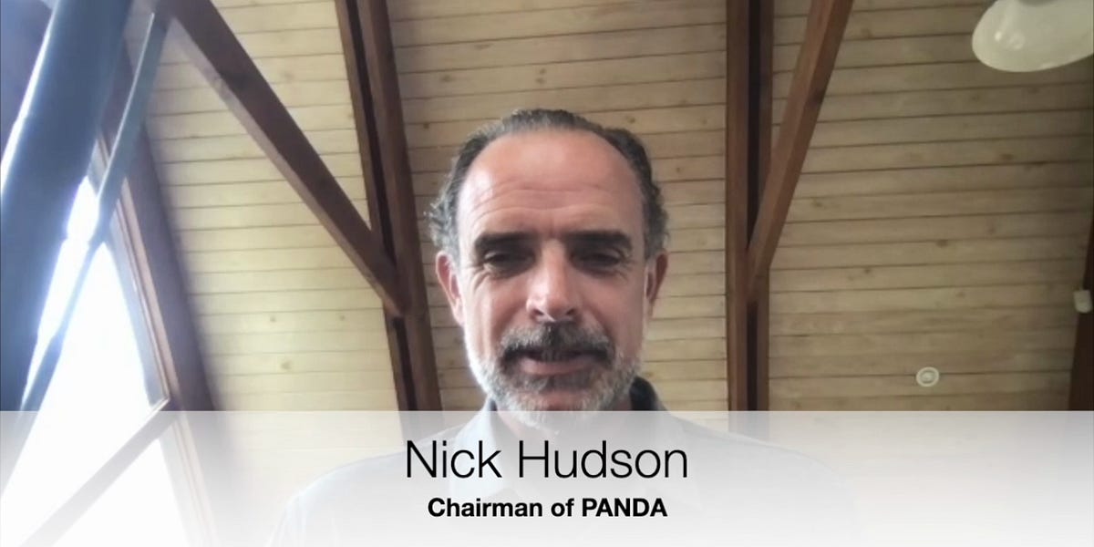 My interview with Nick Hudson, chairman of PANDA