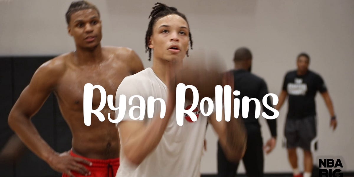 NBA draft workout: Ryan Rollins - by Rafael Barlowe