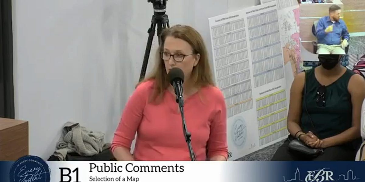 Rally to Restore the EBR School Board - Tania Nyman