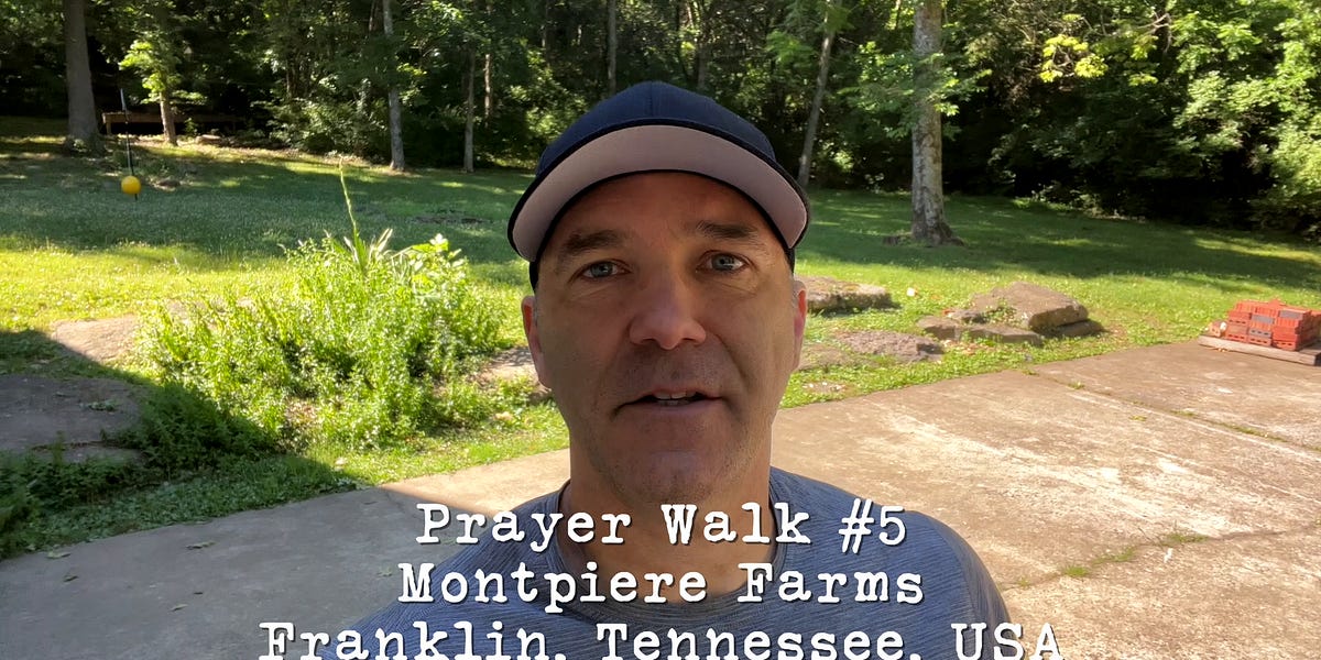 Running the race - Prayer Walks with Donny Mac