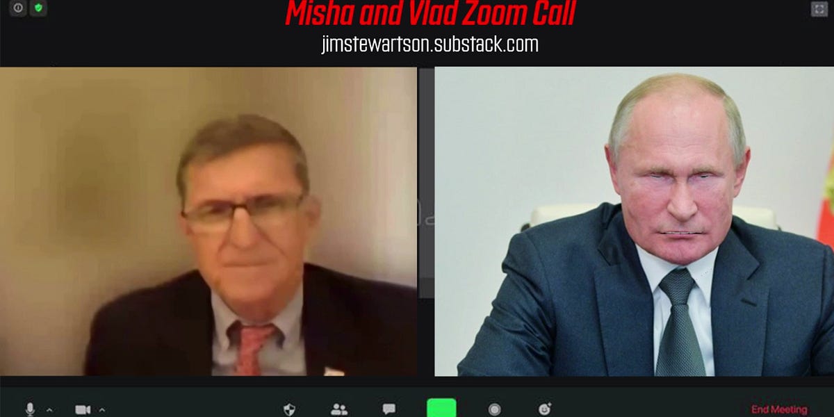 Exclusive: Misha and Vlad Zoom Call - by Jim Stewartson
