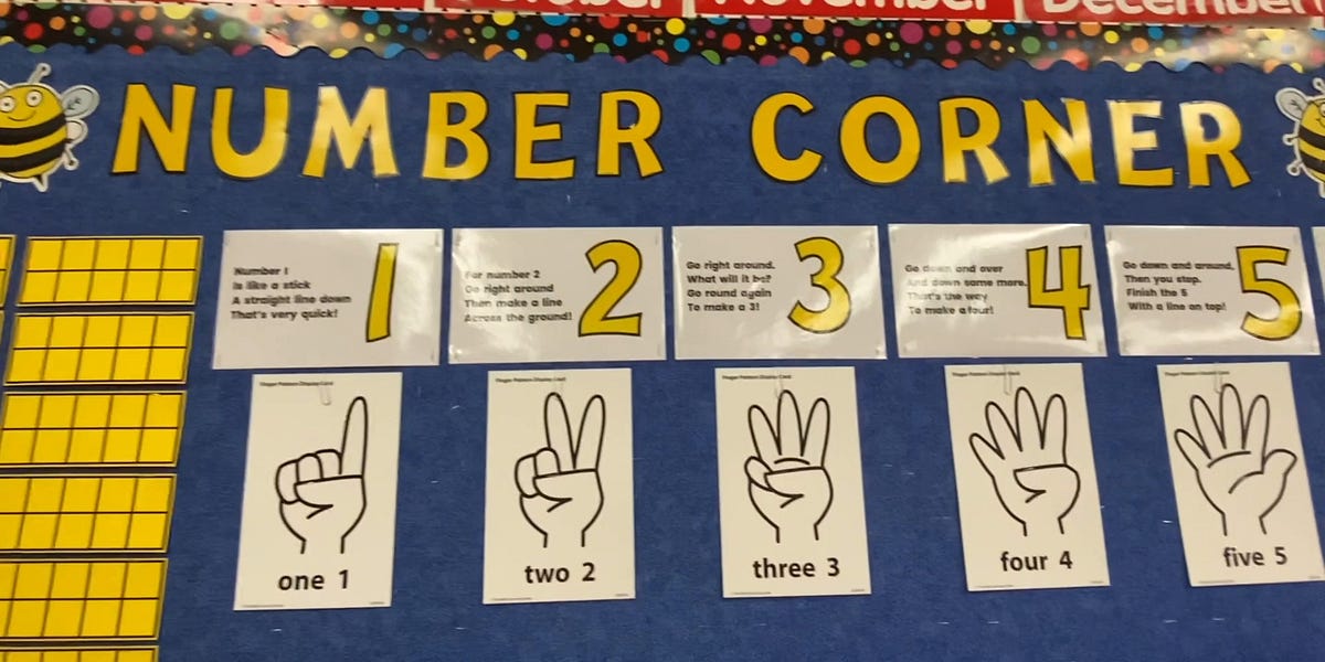 Video: Number Corner - by Randee Bergen