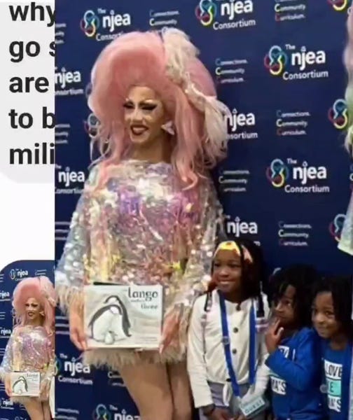 NJEA Drag Story Time With Kids - by Mathgoddess