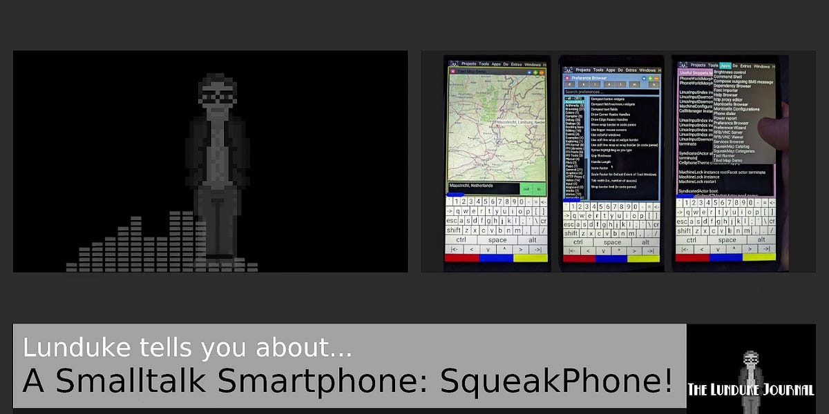 A Smalltalk SmartPhone: The "SqueakPhone"