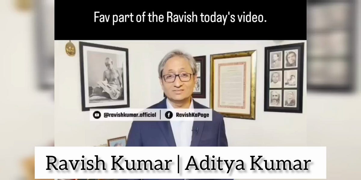 Ravish Kumar | Aditya Kumar - by Aditya Singh