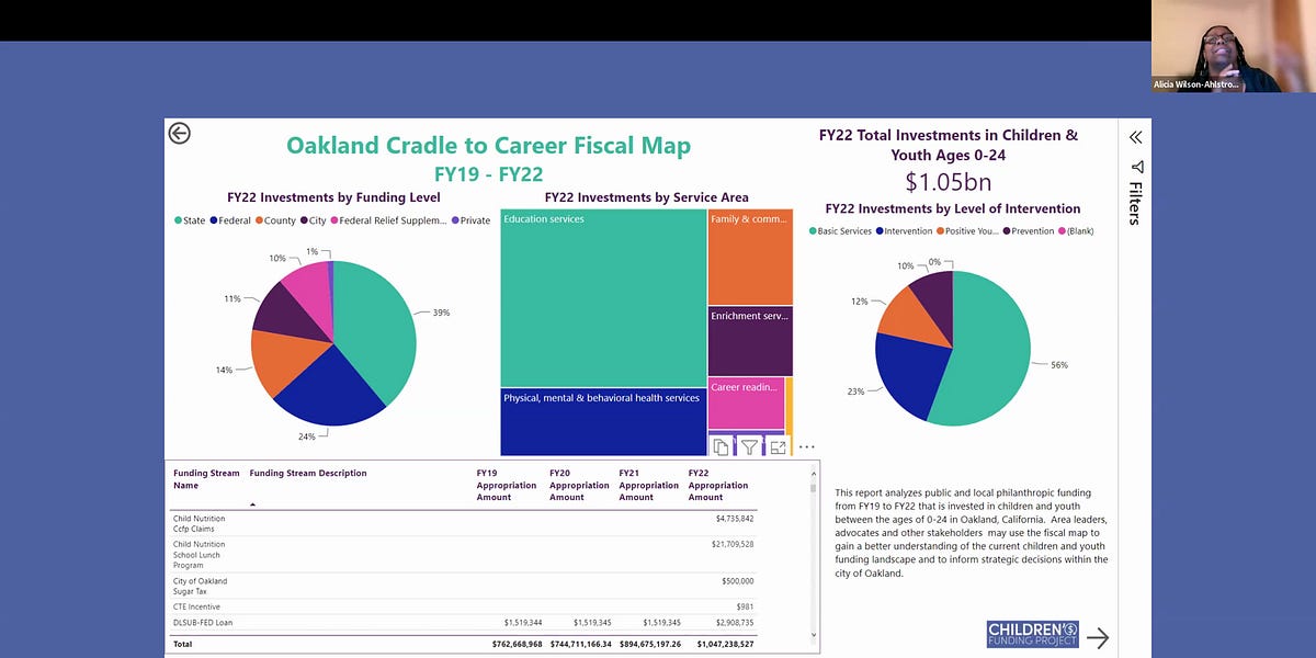 We've identified 400 potential funding streams to fund initiatives for ...