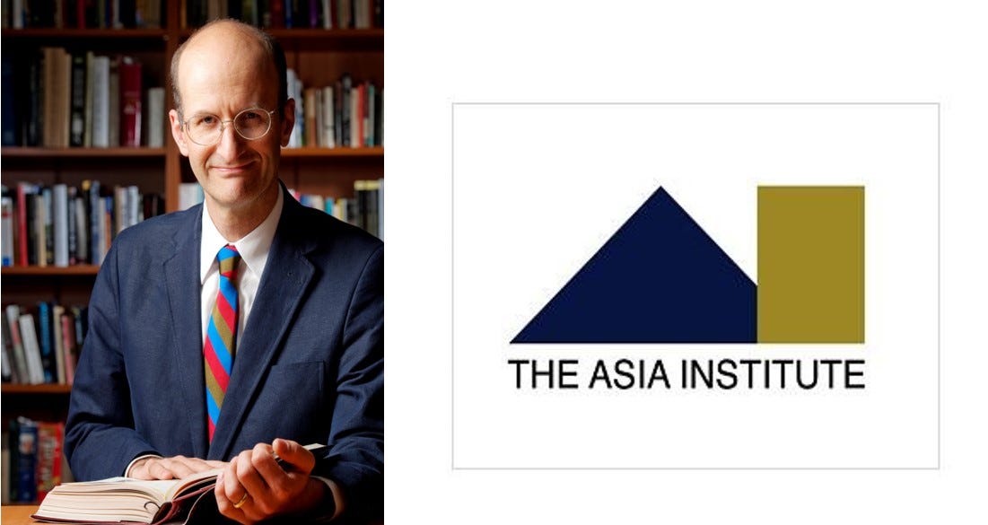 Emanuel Pastreich discusses his presidential candidate platform calling ...