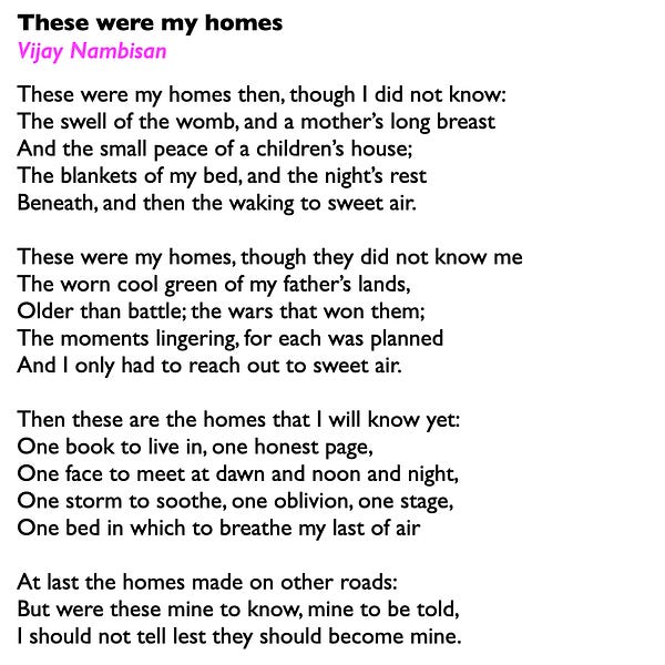 'These were my homes' (2 poems) - by aranya - Poetly