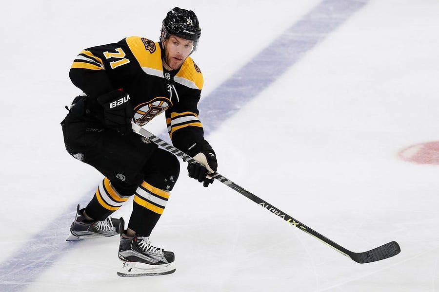 Taylor Hall is thriving on the Bruins third line