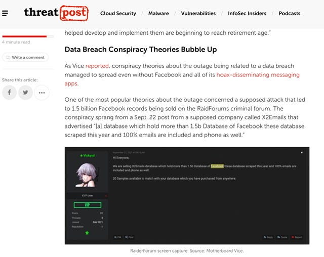 Not a hacker. Not an outside threat actor. It was a BAD CONFIGURATION ...