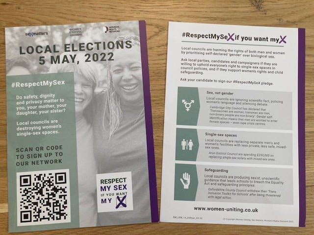 Neither Liberal Nor Democratic: Women with leaflets and the candidate ...