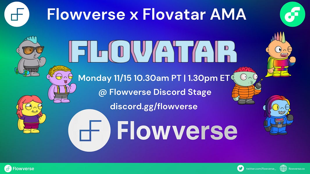 ⚡Flowverse #7: Create your own Flovatar - by Flowverse 🌊