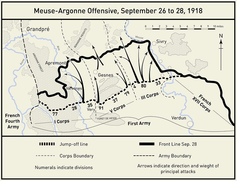 America's Deadliest Battle: The Meuse-Argonne Offensive, September 25, 1918