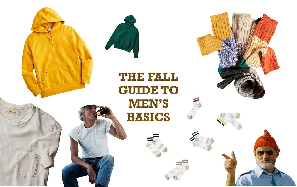 The fall guide to men's basics - sprezza