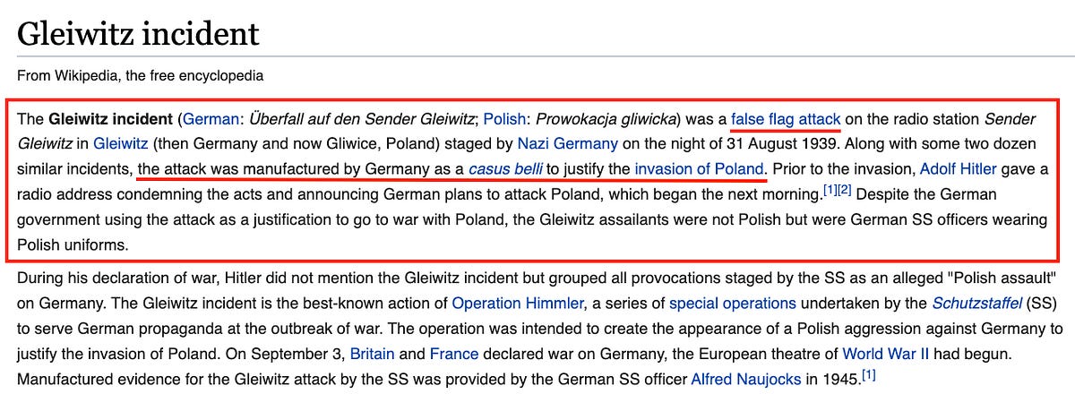 History Repeats: Gleiwitz Incident vs Poland Missile Strike