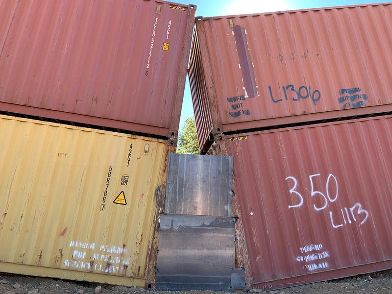Gov. Ducey’s Illegal Shipping Container Wall is Worse Than You Can Imagine