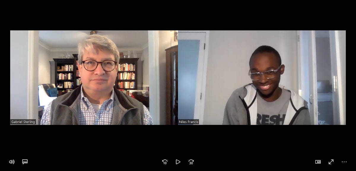 LISTEN: A conversation with Gabriel Sterling