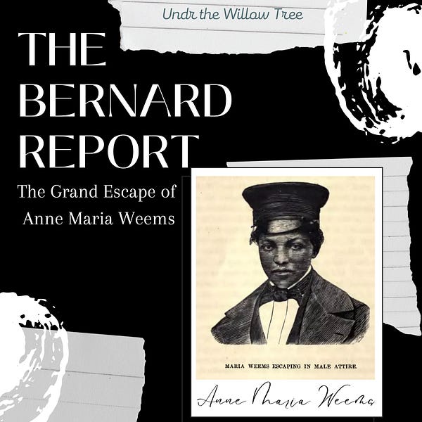 The Grand Escape of Anne Maria Weems - by Keiana Ellen