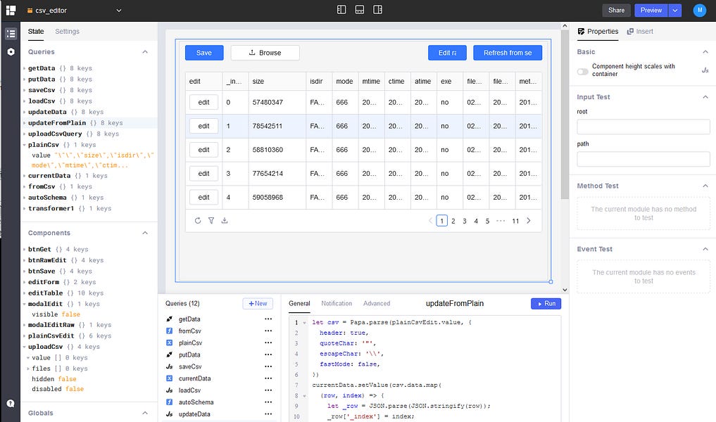 Which low-code UI framework? Part 1: Openblocks