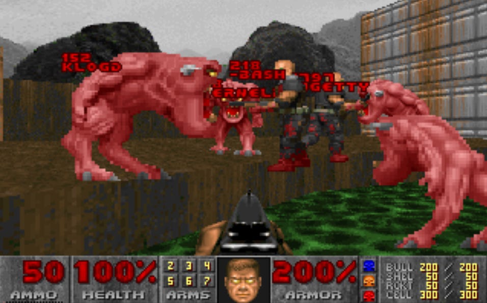 Shared post - Linux process monitoring with... DOOM. Seriously....
