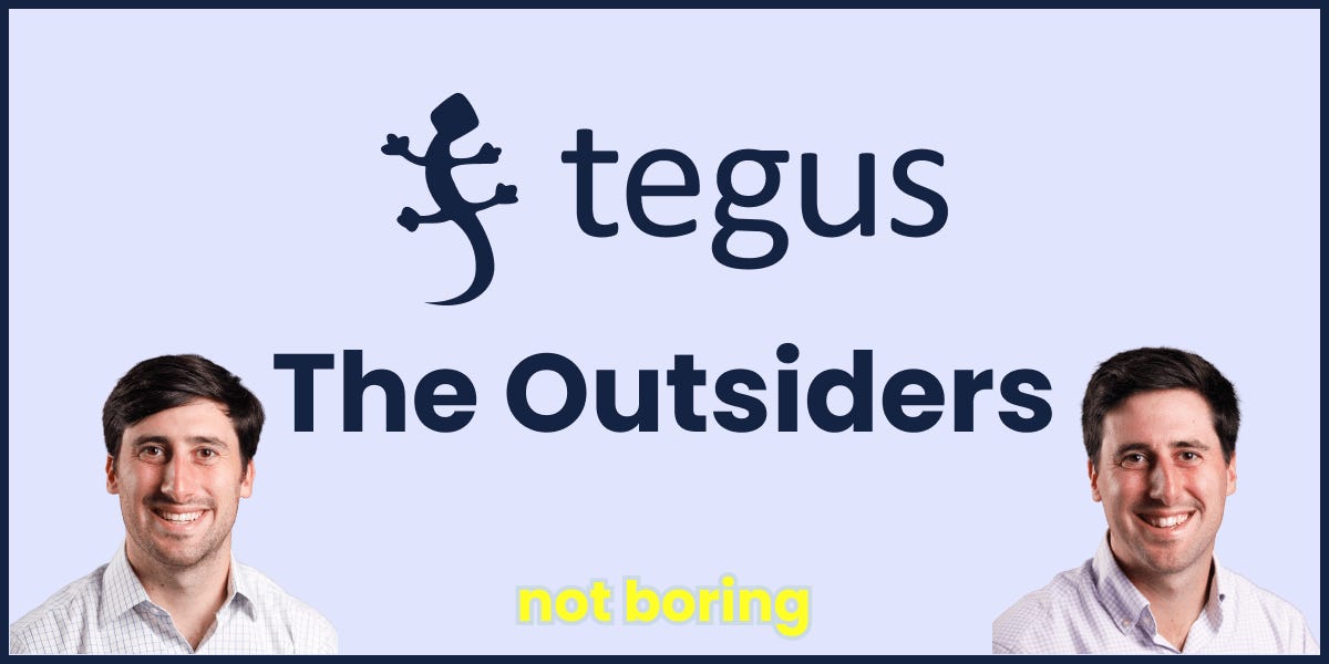 Tegus: The Outsiders - Not Boring by Packy McCormick