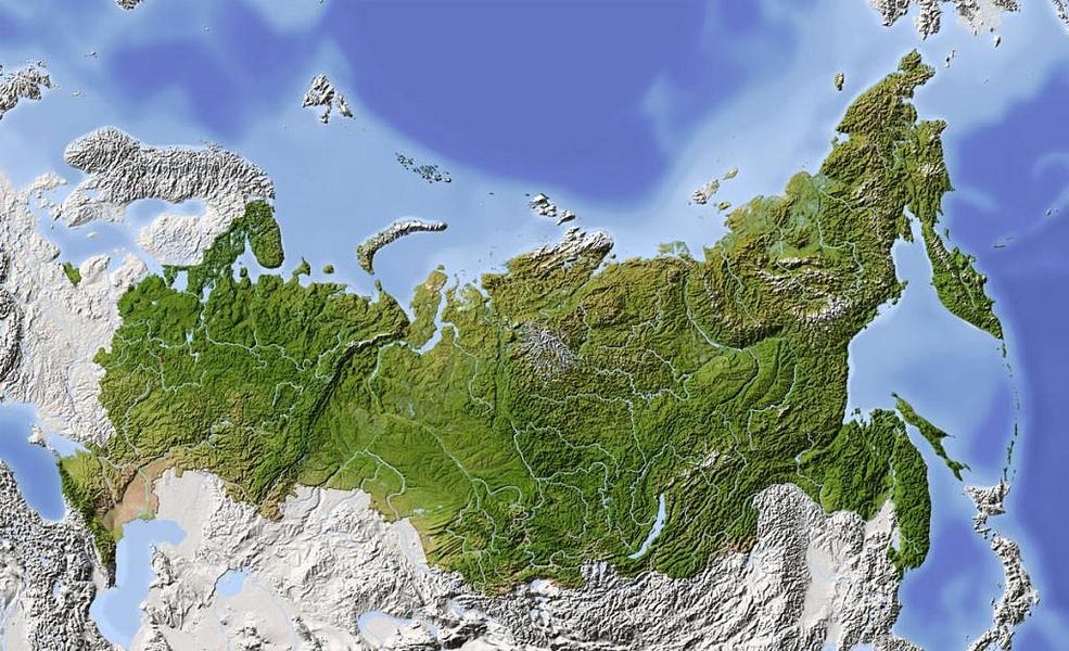 Why is Russia so BIG??? - by Niraaj Ojha