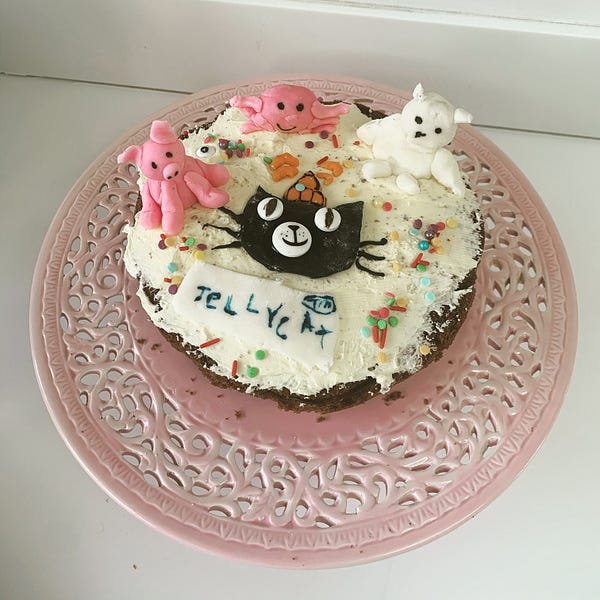Jellycat cake - Baking the world with Dolly