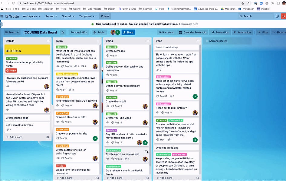 Whats the difference between Standard and Premium Trello?