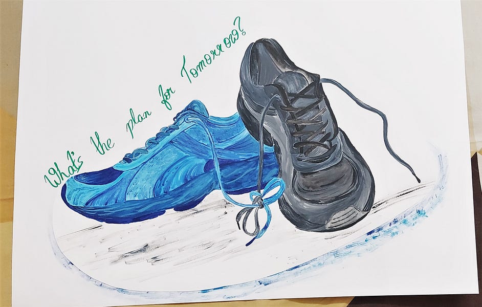 The Shoe... - by Nikita Bhatia - NoRegrets